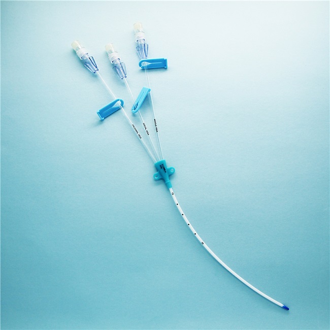 CVC Triple Lumen Central Venous Catheter For ICU Intensive Critical Care