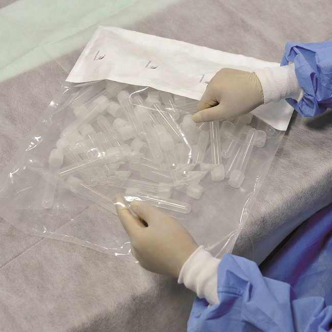 EO Plasma Medical Sterilization Packaging Tyvek Header Bag