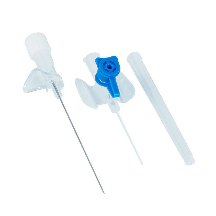 200mm 14G 20G G20 Top Iv Set Cannula Needle With Port Small Butterfly ...