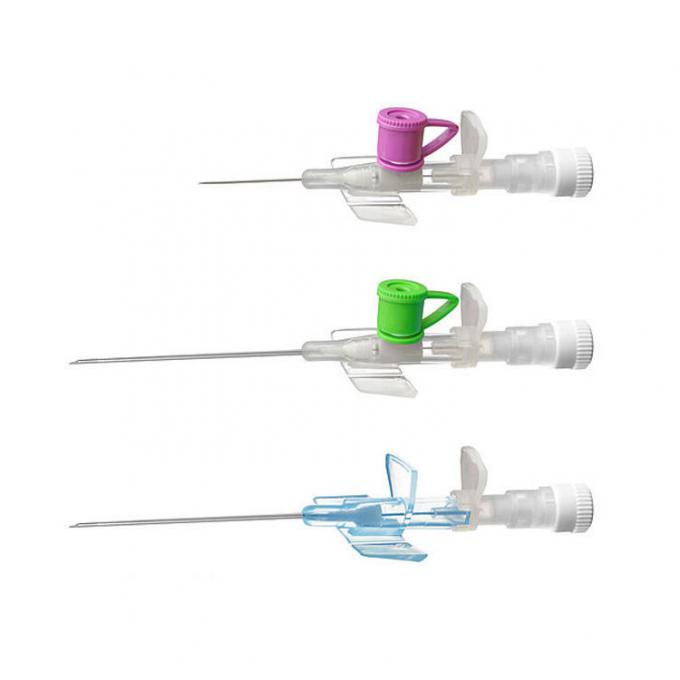 Ported Iv Cannula Medical Disposable Products Hard Blister Packing