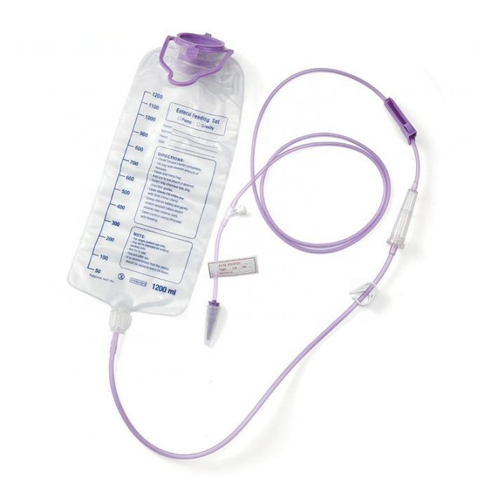 Medical Sterile Single Use Enteral Feeding Bag Set With All Sizes