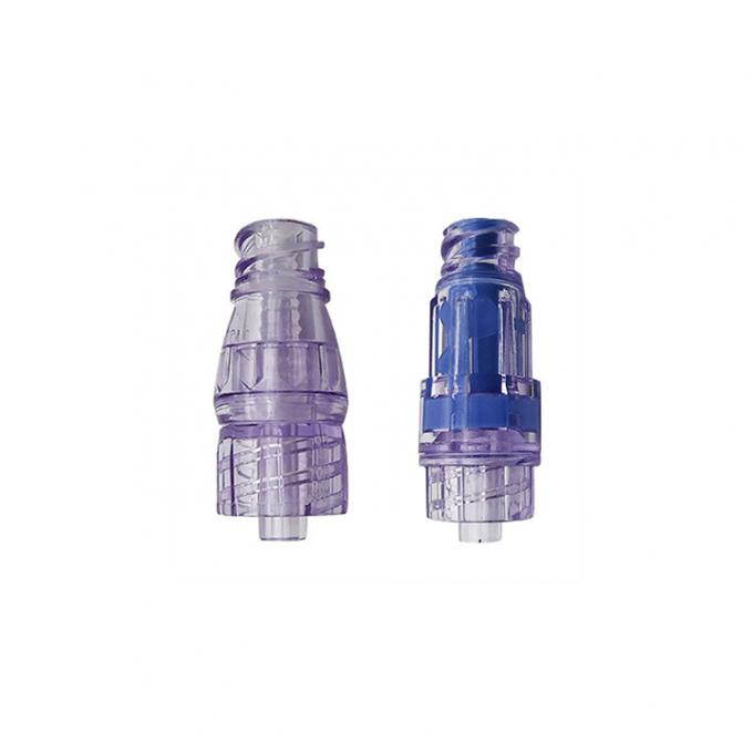 Medical Needleless Iv Infusion Luer Lock Connectors With Positive Pressure